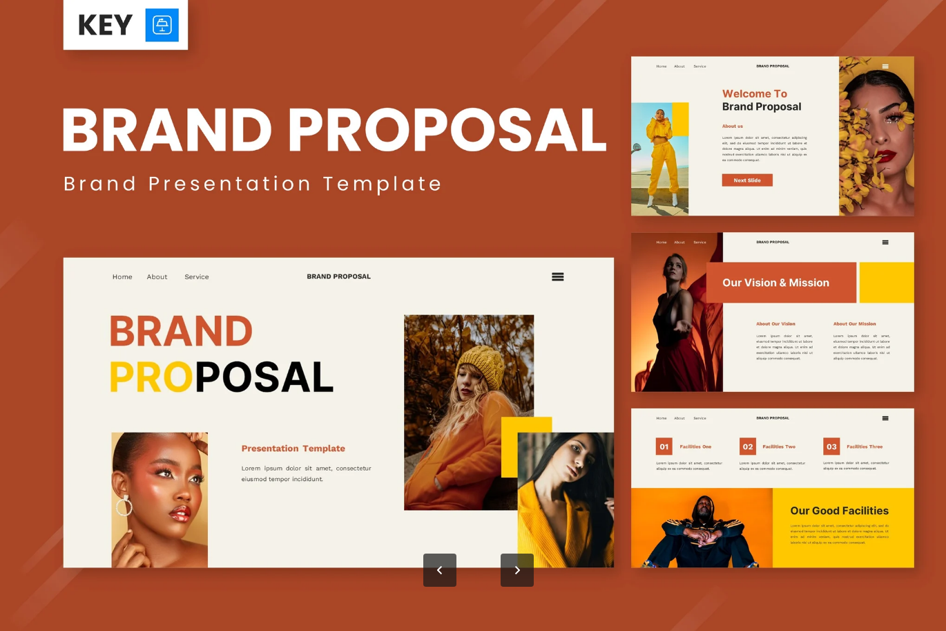 商务提案Keynote模板下载 | 品牌策划时尚设计企业宣传创意演示高级感可编辑 _ 果觅网（gooodme）